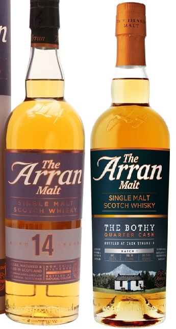 Arran 14yo vs Arran The Bothy Batch 1 | whiskyrific