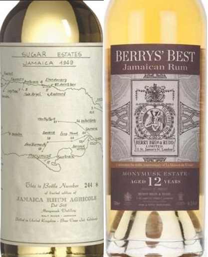 Monymusk ‘Sugar Estates of Jamaica’ Rhum Agricol Moon Import 46% vs ...